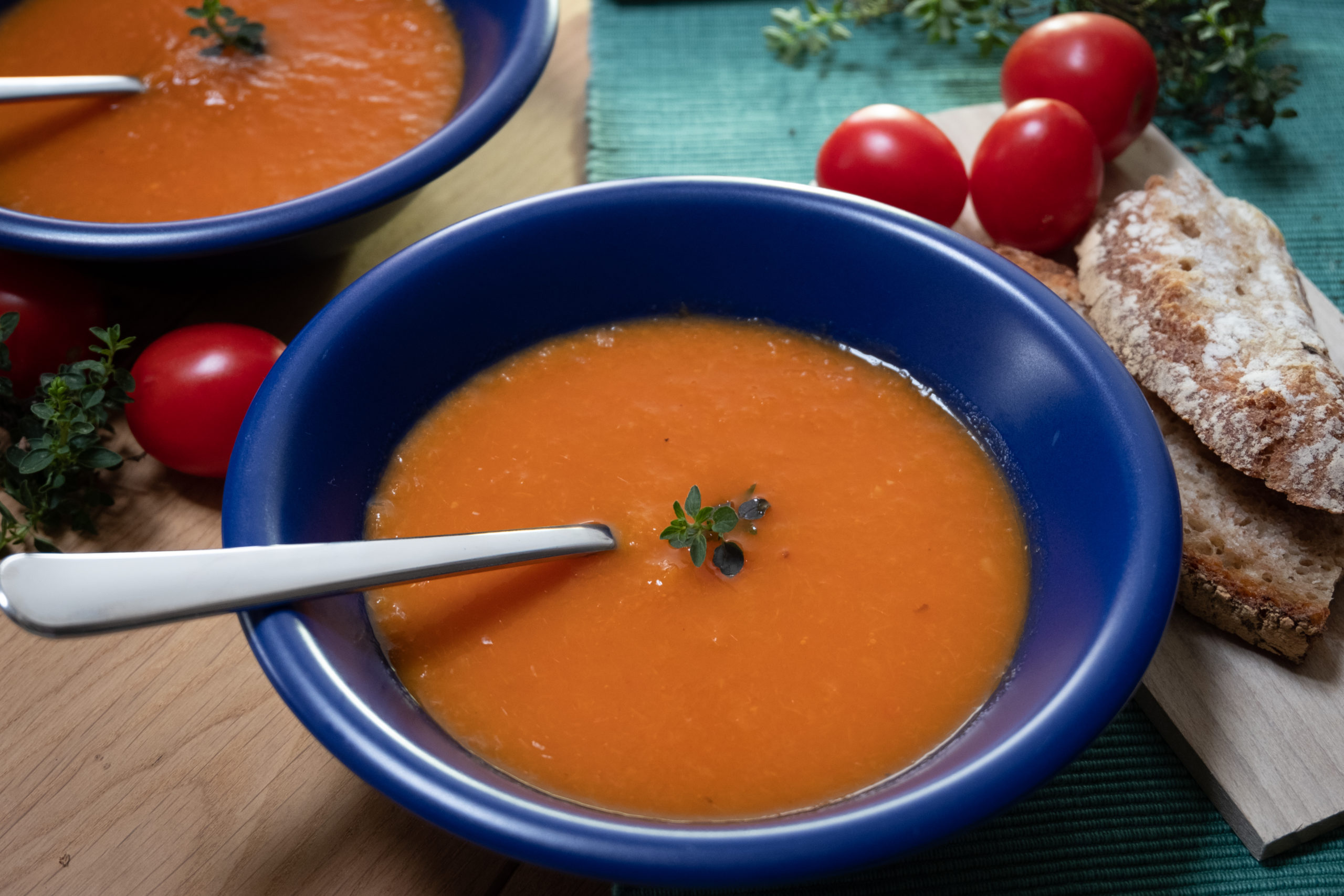 Soupe tomate (vidéo) - Défi 100 sucres